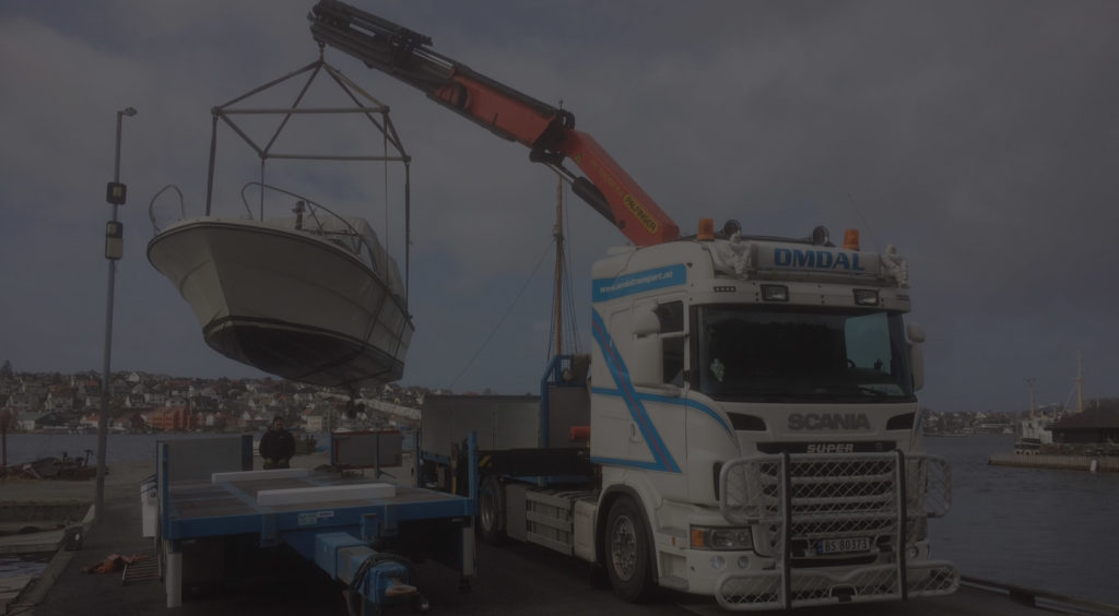kranbil - Omdal Transport